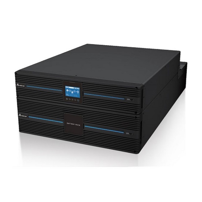 Bộ lưu điện Delta RT-6K UPS602R2RT0B035 6KVA/6KW (Pin Trong)